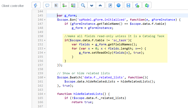 Solved: How make Form widget read-only except Activity str... - Page 2 - ServiceNow Community